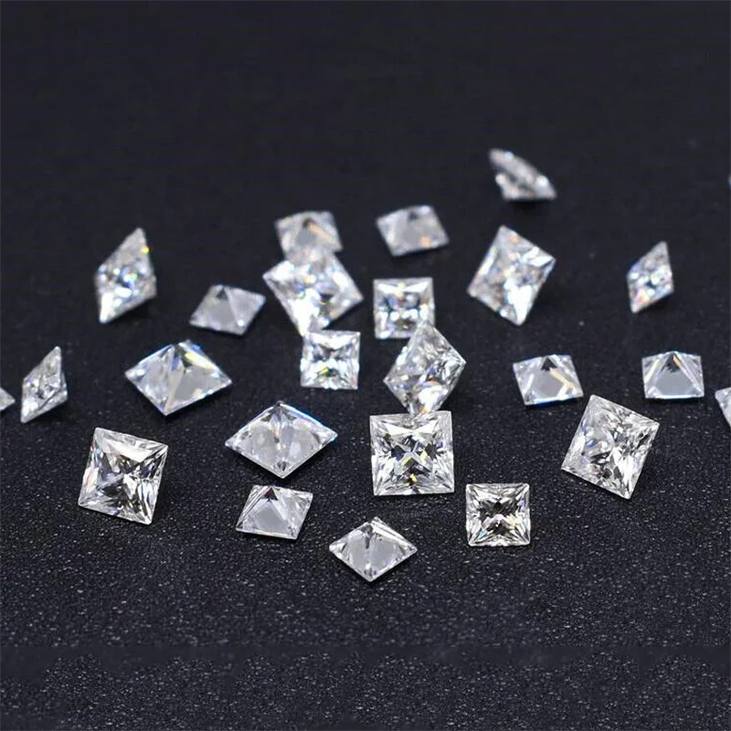 Loose Diamond. Small Sizes - Princess Cut. 1 To 10 Pcs Parcel – VK ...